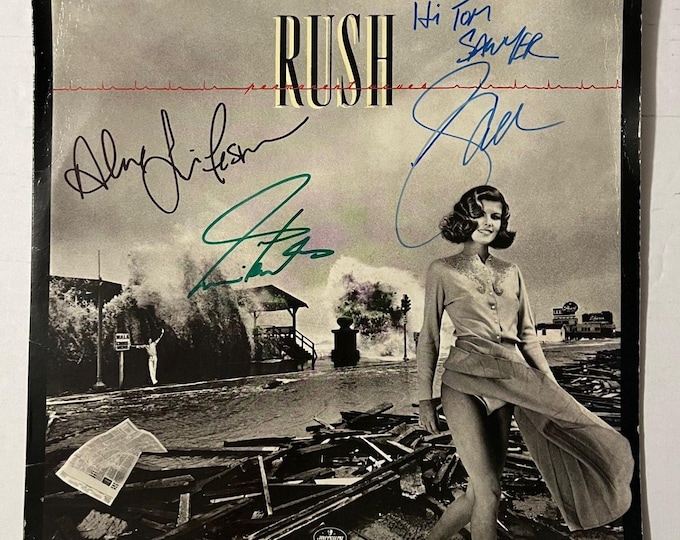 Rush Signals Original Pressing Vinyl Record Album Lp Geddy Lee Neal ...
