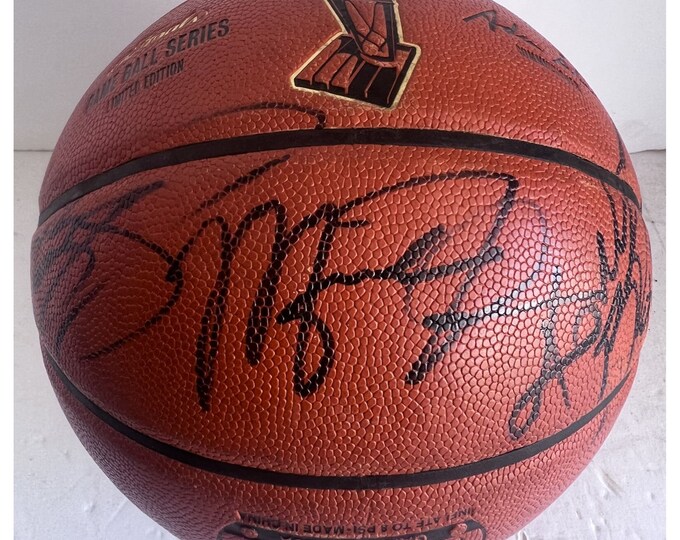 Michael Jordan Kobe Bryant Lebron James NBA Spalding Game Ball Finals ...