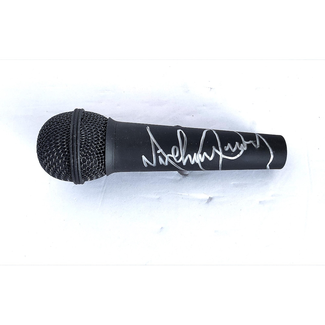 Michael Jackson Full Size Microphone Signed With Proof - Etsy Australia
