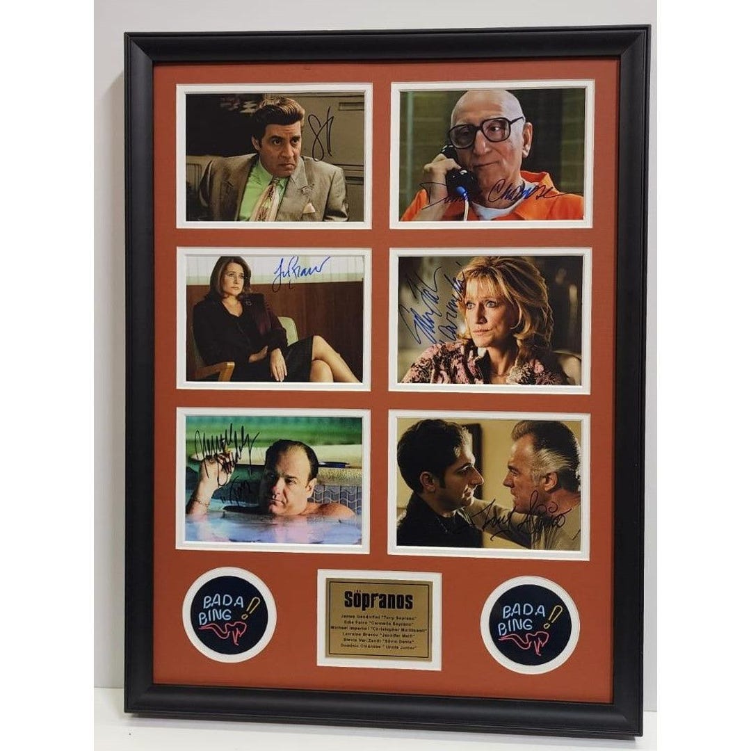 Dominic Chianese " Uncle Jun James Gandolfini "tony Soprano" the ...