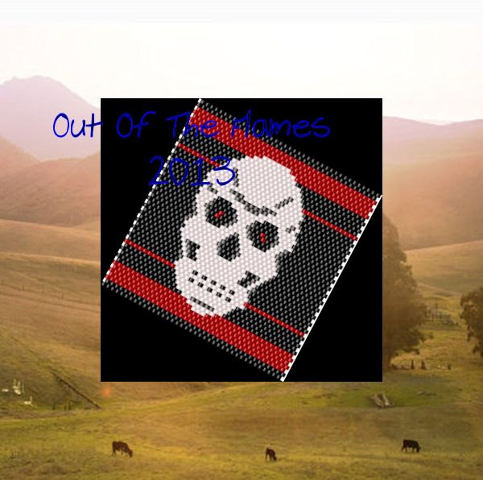 Bead PATTERN Skull Lighter Cover Peyote or Brick Stitch - Etsy