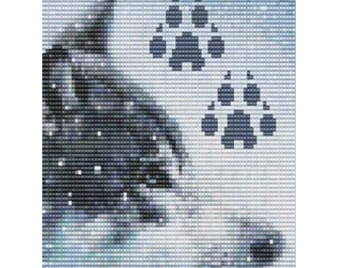 Wolf Bead Pattern Loom or Peyote - Etsy