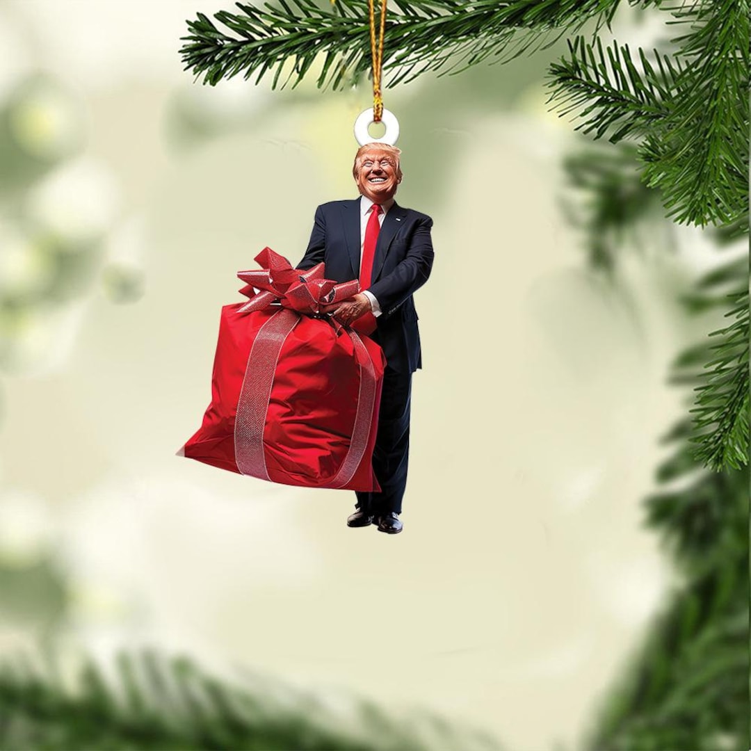 Donald Trump Christmas Ornament, Trump MAGA Ornament, Trump 47th ...