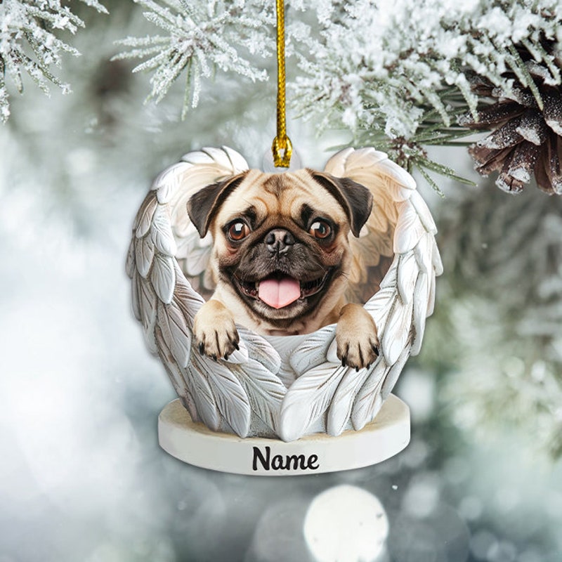 Pug With Wings - Etsy