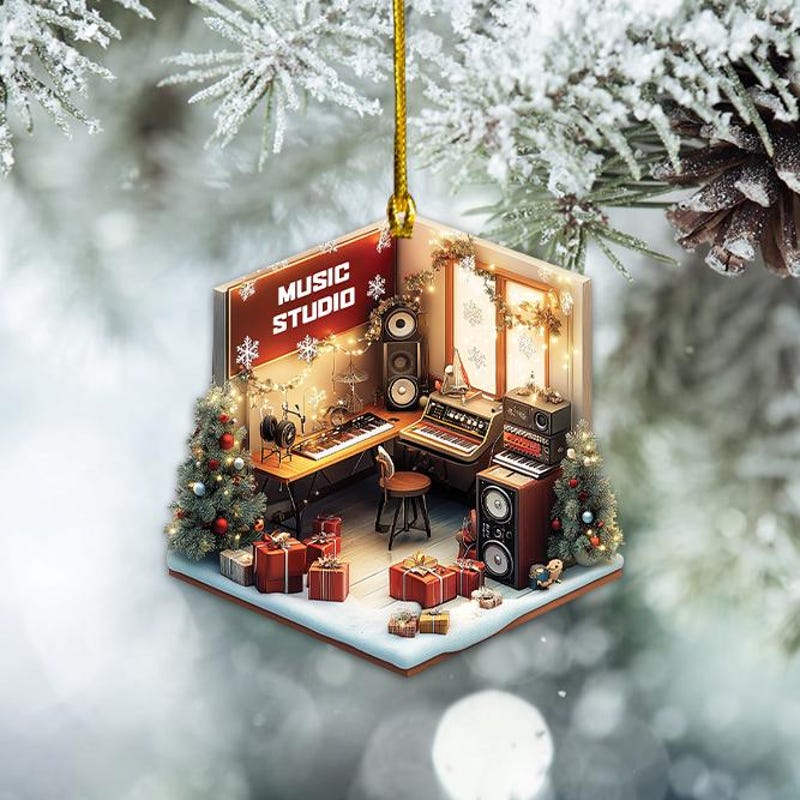 Music Ornament - Etsy