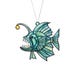 Angler Fish Suncatcher, Acrylic Anglerfish Ornament, Deep Ocean Decor ...