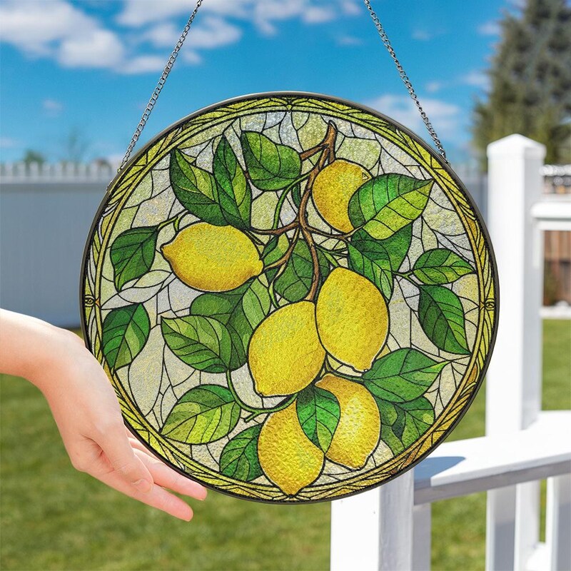 Lemon Suncatchers - Etsy