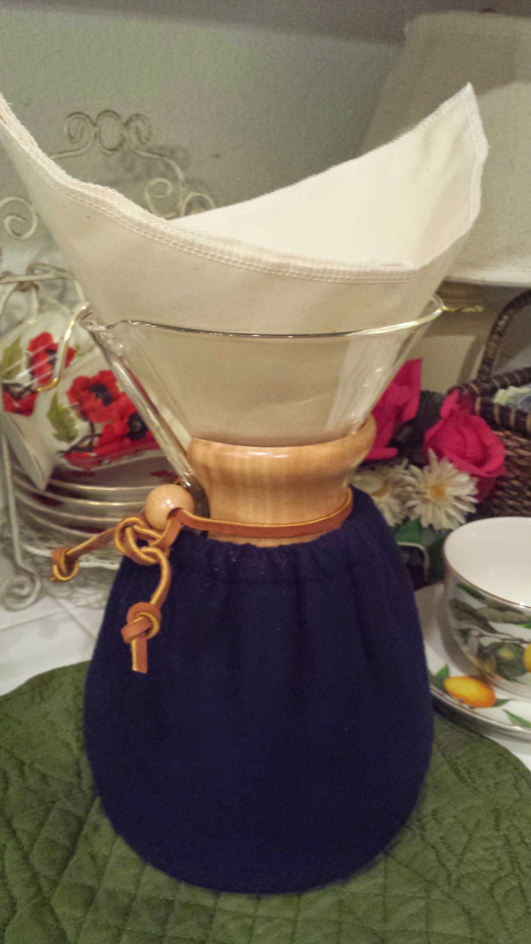 Reusable Cloth Chemex Filter. Your Choice of Square or Circle Style. - Etsy