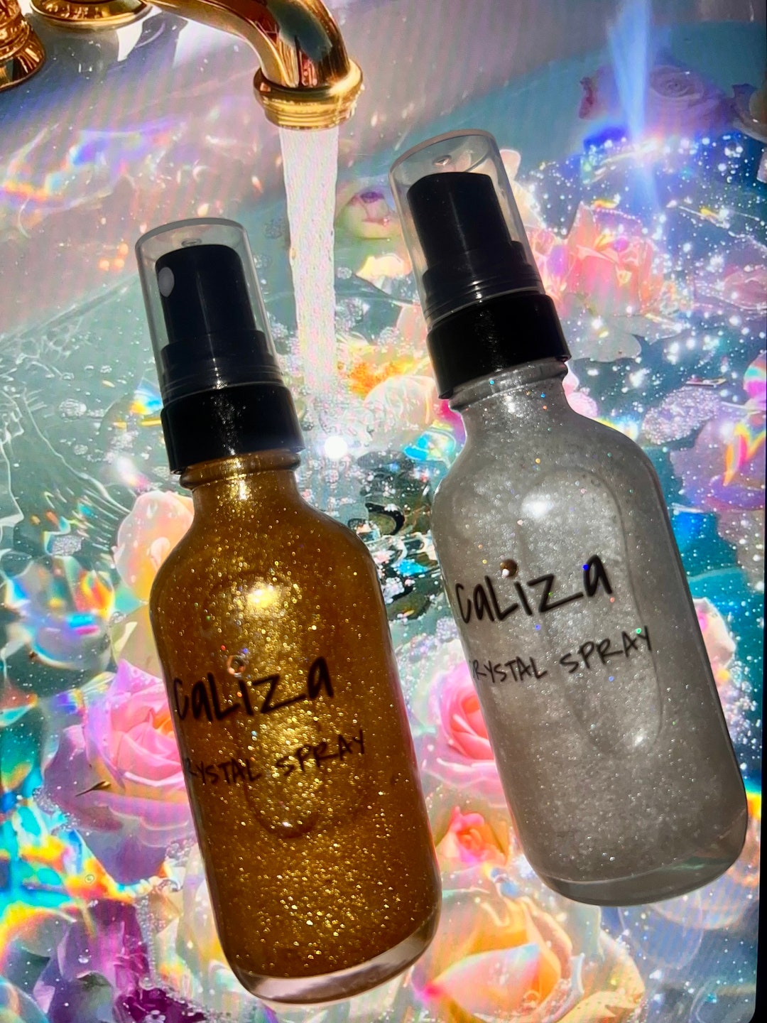 Shimmer/sparkle Body Oil / Sun-kissed / Gold / Silver / Glitter ...