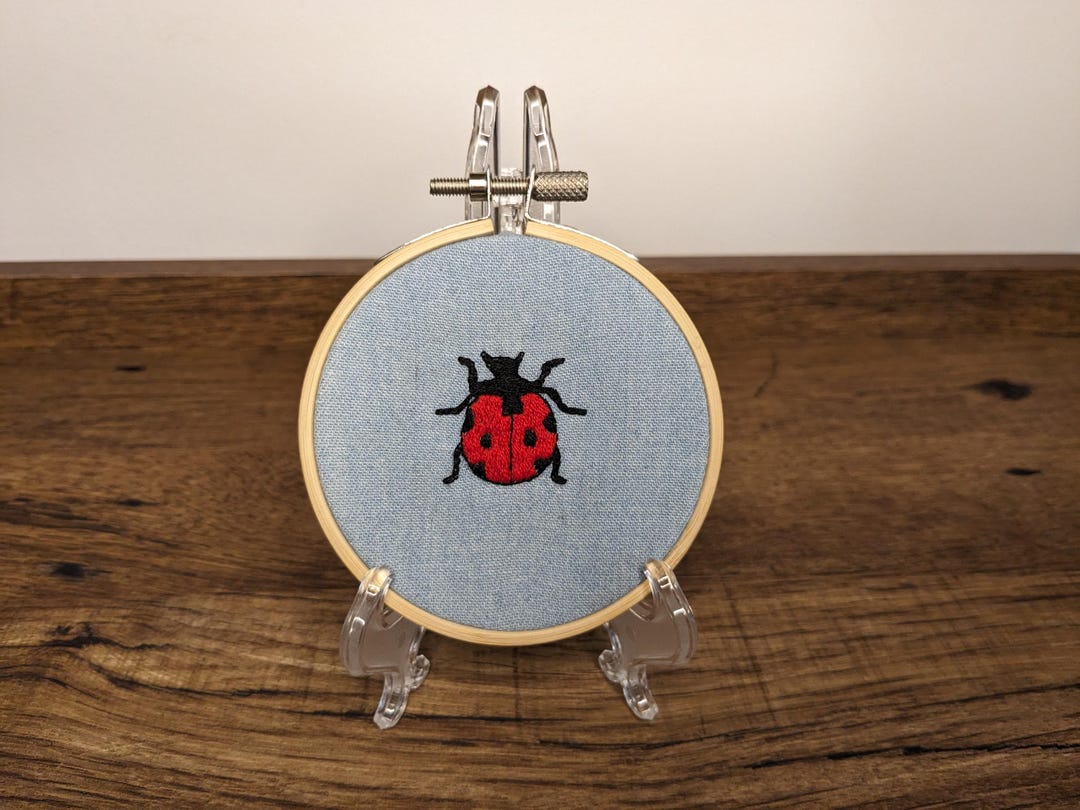 Ladybug Hand Embroidery - Etsy