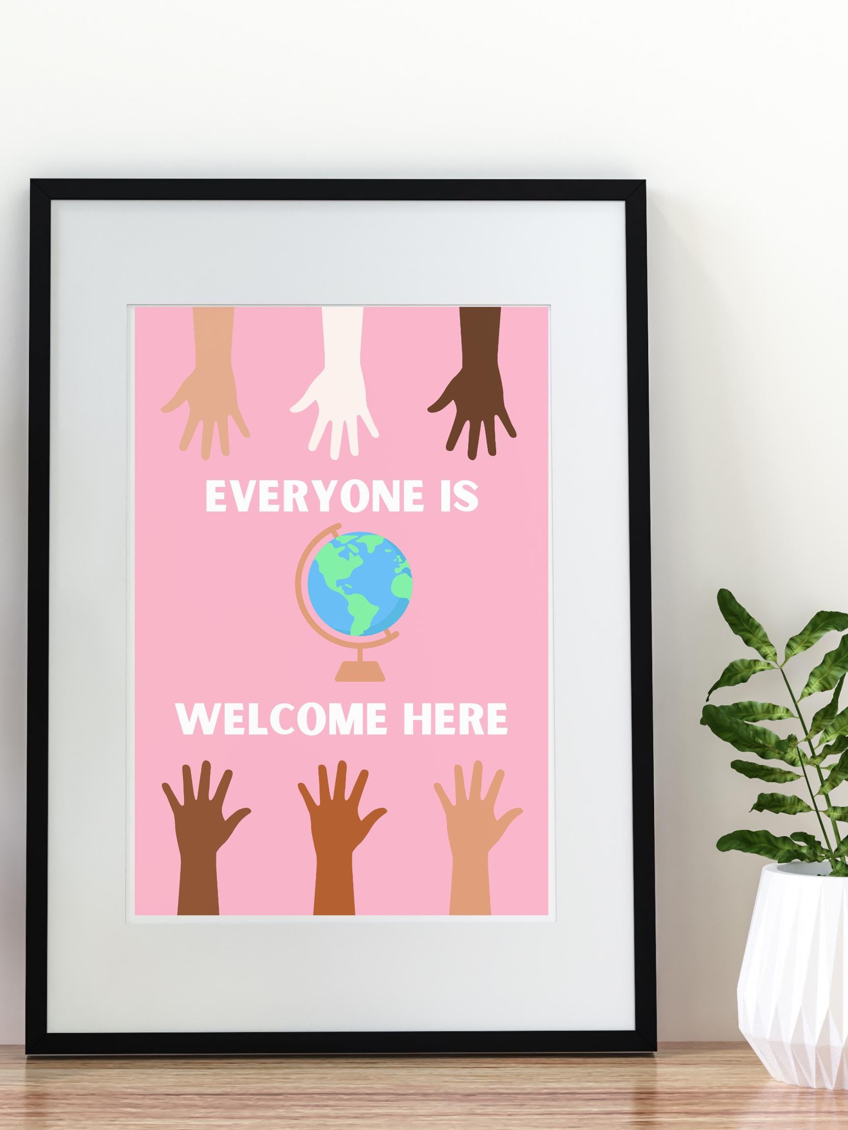 Equality Classroom Poster | Digital Download | Inspirational Teacher ...