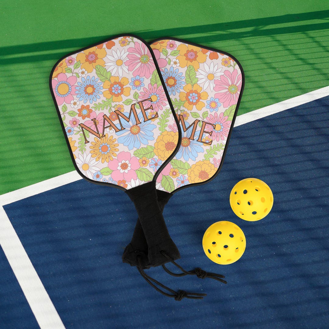 Customizable Pickleball Set | Personalized Paddle & Ball Set ...