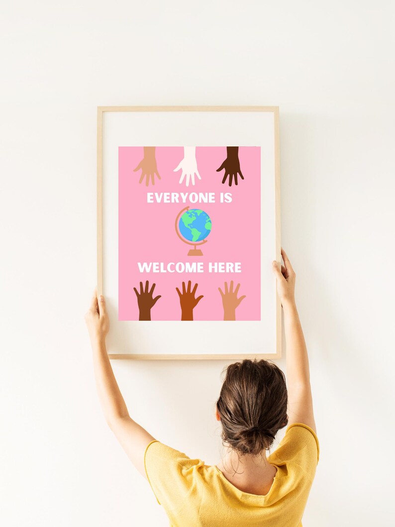 Equality Classroom Poster | Digital Download | Inspirational Teacher ...