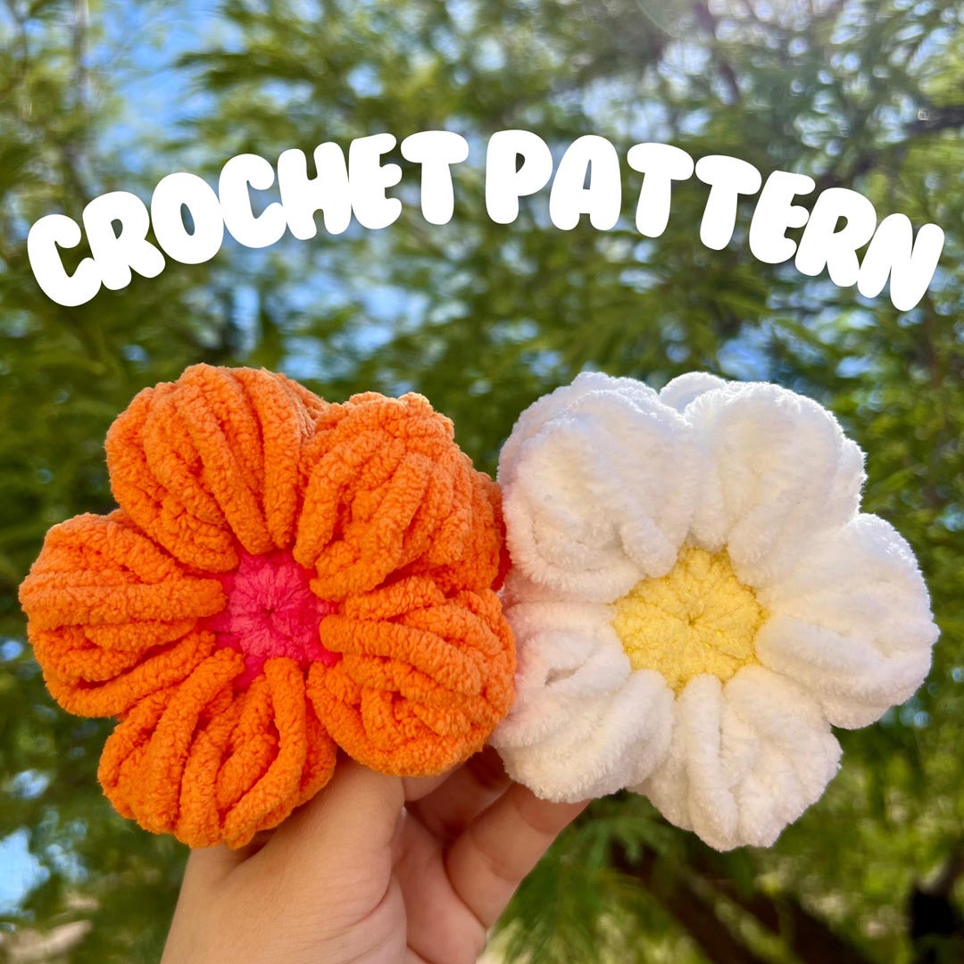 Crochet Pattern, Crochet Flower, Instant Download PDF, Amigurumi ...