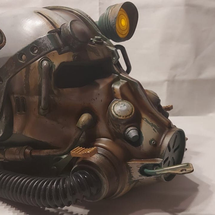 Fallout T60 Power Armor Helmet 3D Printed/weapons/cosplay - Etsy