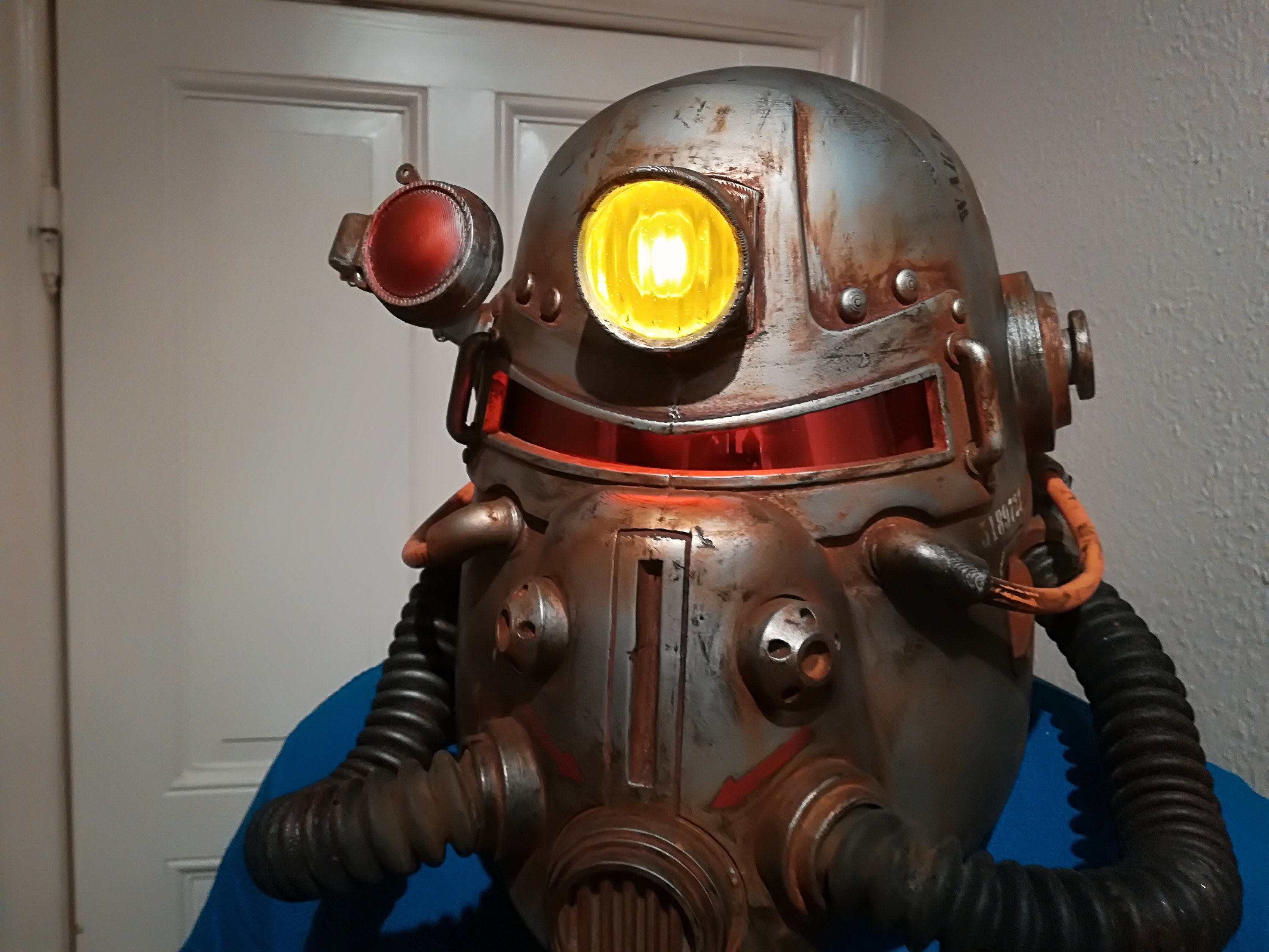 Fallout T51 Power Armor Helmet 3D Printed/weapons/cosplay - Etsy