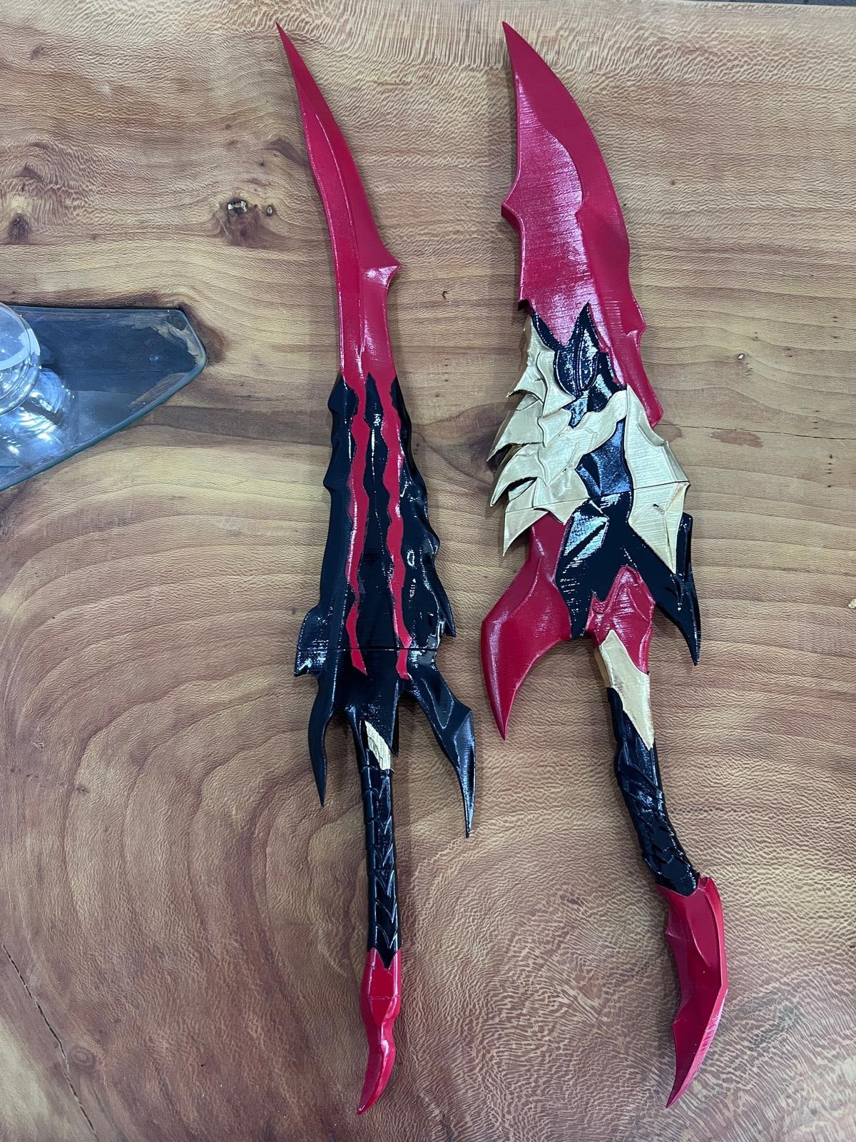 Solo Leveling Kamish Dagger 3D Printed Replica 1:1 Scale - Etsy