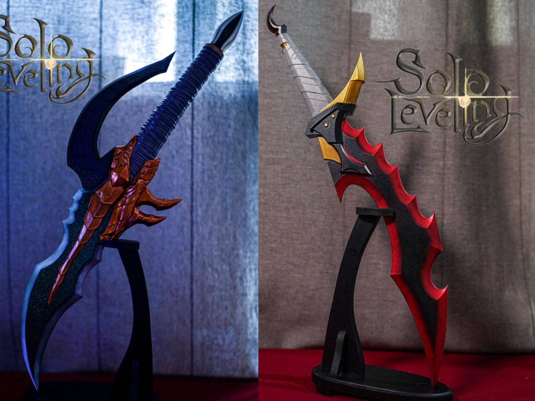 Solo Leveling Knight Killer Dagger 3D Printed Replica 1:1 Scale - Etsy
