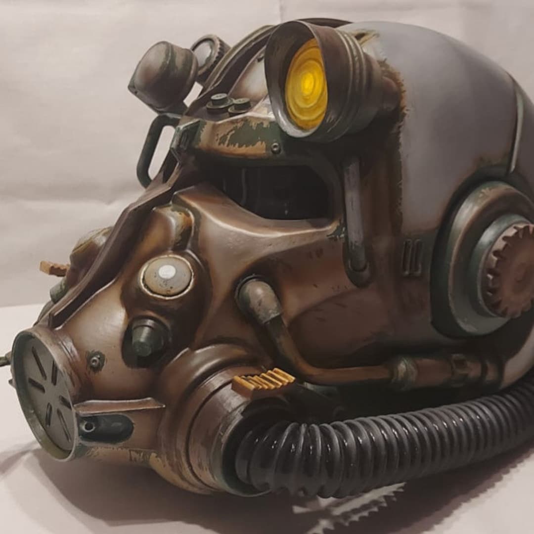 Fallout T60 Power Armor Helmet 3D Printed/weapons/cosplay - Etsy