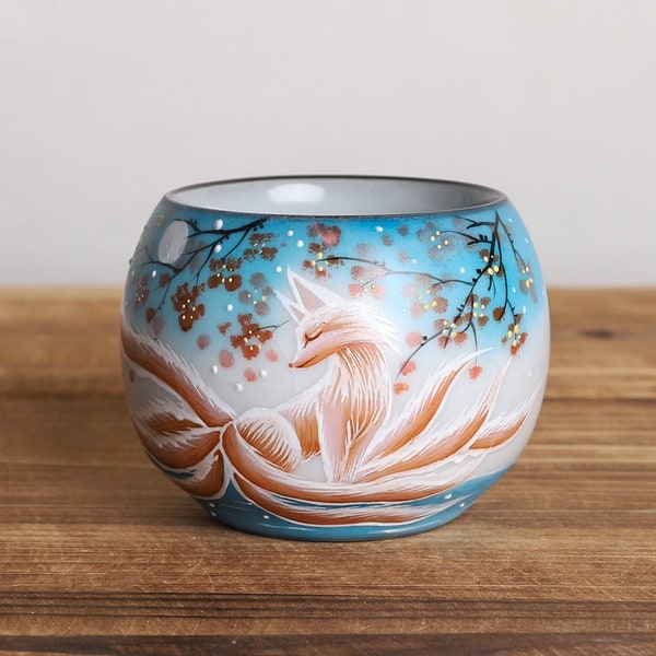 Fox Tea Cup - Etsy
