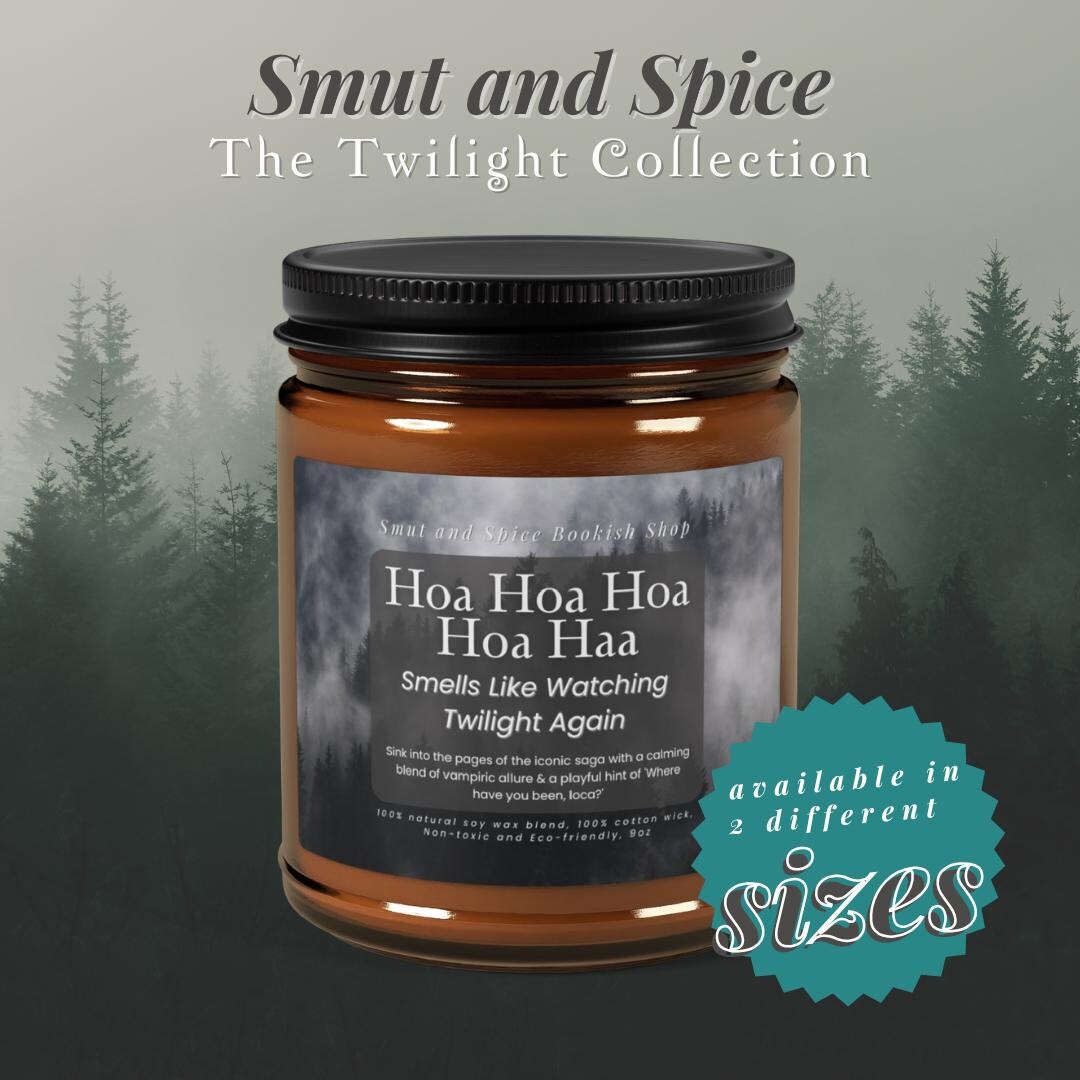 Twilight Soy Candle, Edward Cullen & Bella Swan Candle, Forks Forest ...