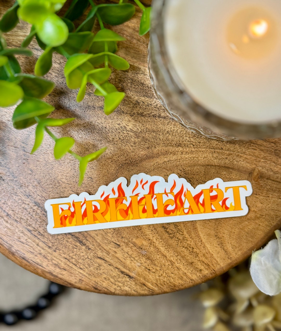 Fireheart Aelin Sticker: Throne of Glass Bookish Vinyl Decal - Etsy