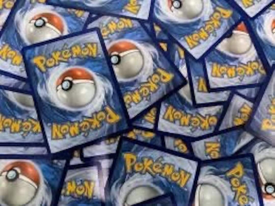 50 Random Pokemon Cards - Etsy