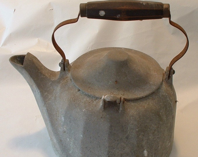 Vintage Wagner Colonial Kettle Teapot Tea Pot RESERVED for Erica - Etsy