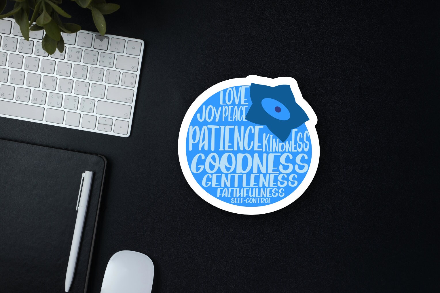 Fruits of the Spirit Jesus Sticker Christian Sticker Bible Sticker Cute ...