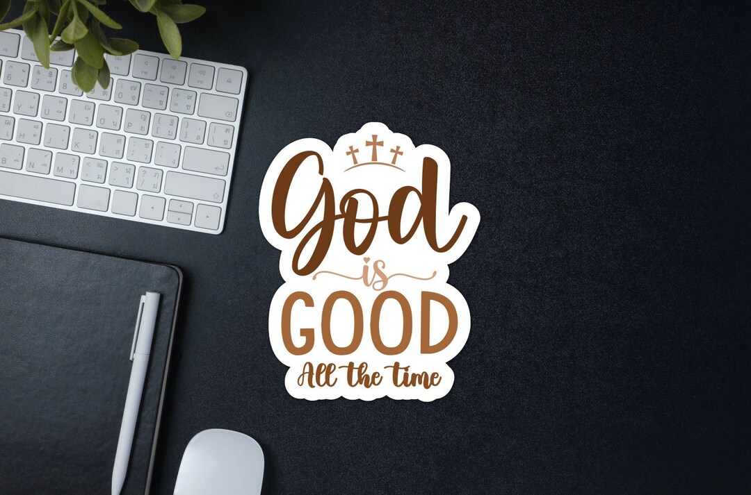 God is Good Sticker Jesus Sticker Christian Sticker Bible Sticker Cute ...