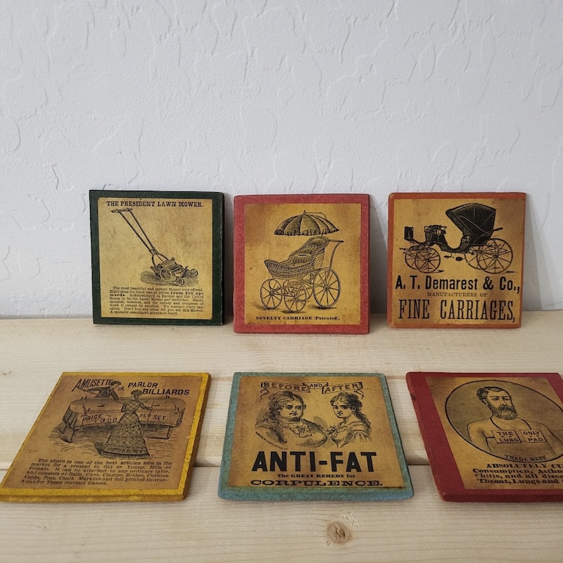 Vintage Coasters - Etsy