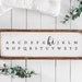 Abc's Alphabet Farmhouse Sign Modern Farmhouse Clean - Etsy