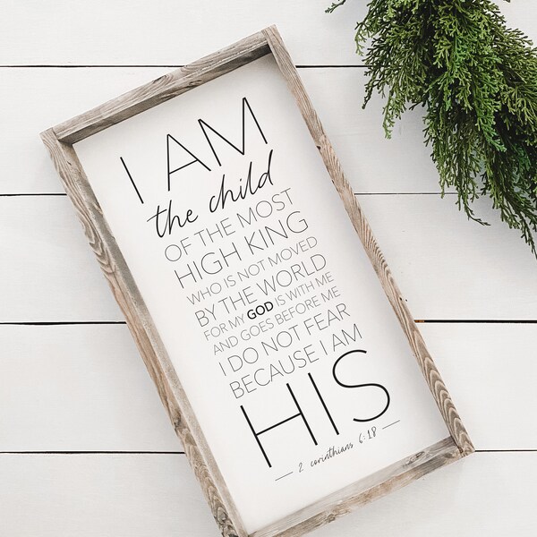 I Am His - Etsy