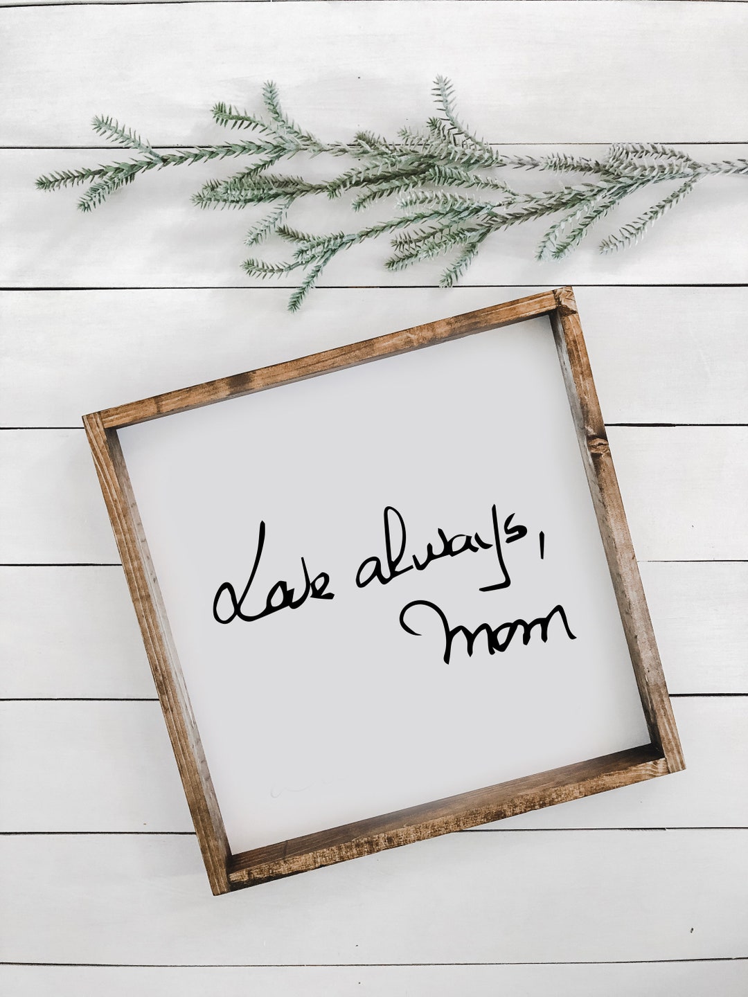 Custom Handwriting Sign | Custom Sign | Farmhouse Sign | Custom ...