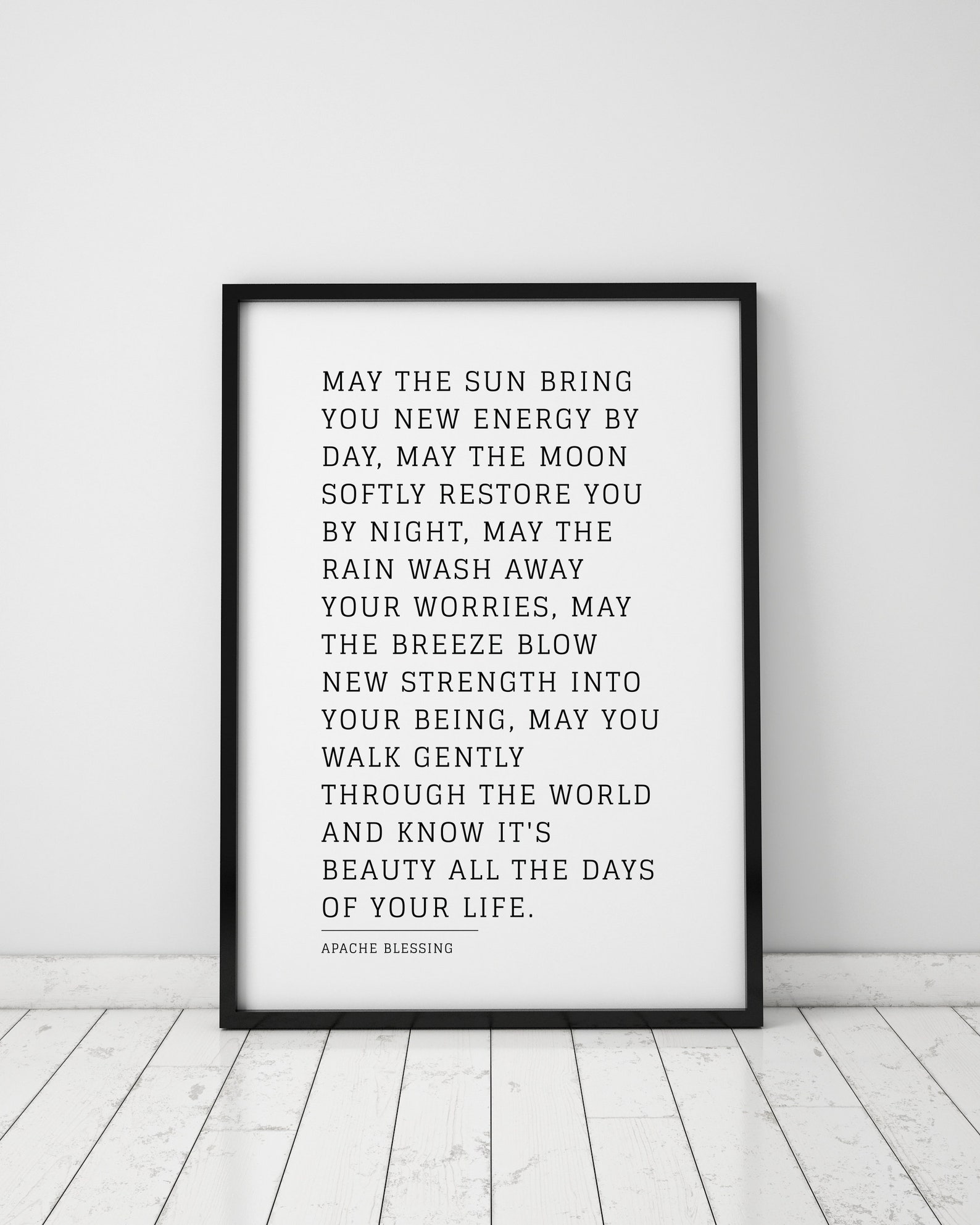 Apache Blessing / Printable Art / Digital Download Poster / - Etsy