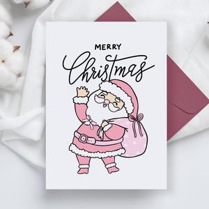Set of 12 Christmas Cards / Printable Holiday Cards / Digital Download ...