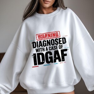 IDGAF Syndrome Png, Trendy Png, Funny Png Quote, Sarcastic Text Png ...