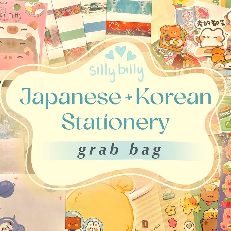 Korean Stationary Mystery - Etsy