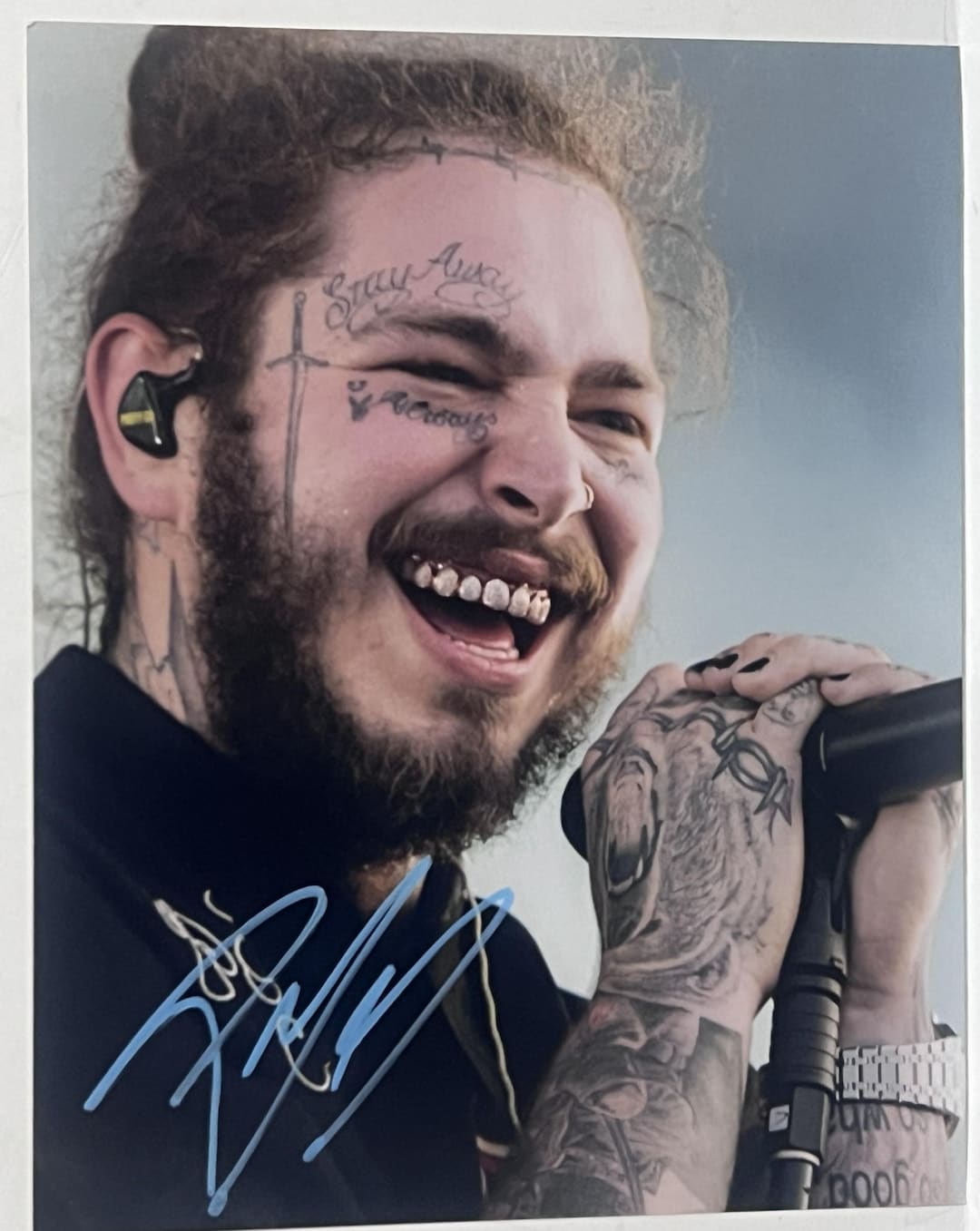 8x10 Photograph Signed by Post Malone - Etsy