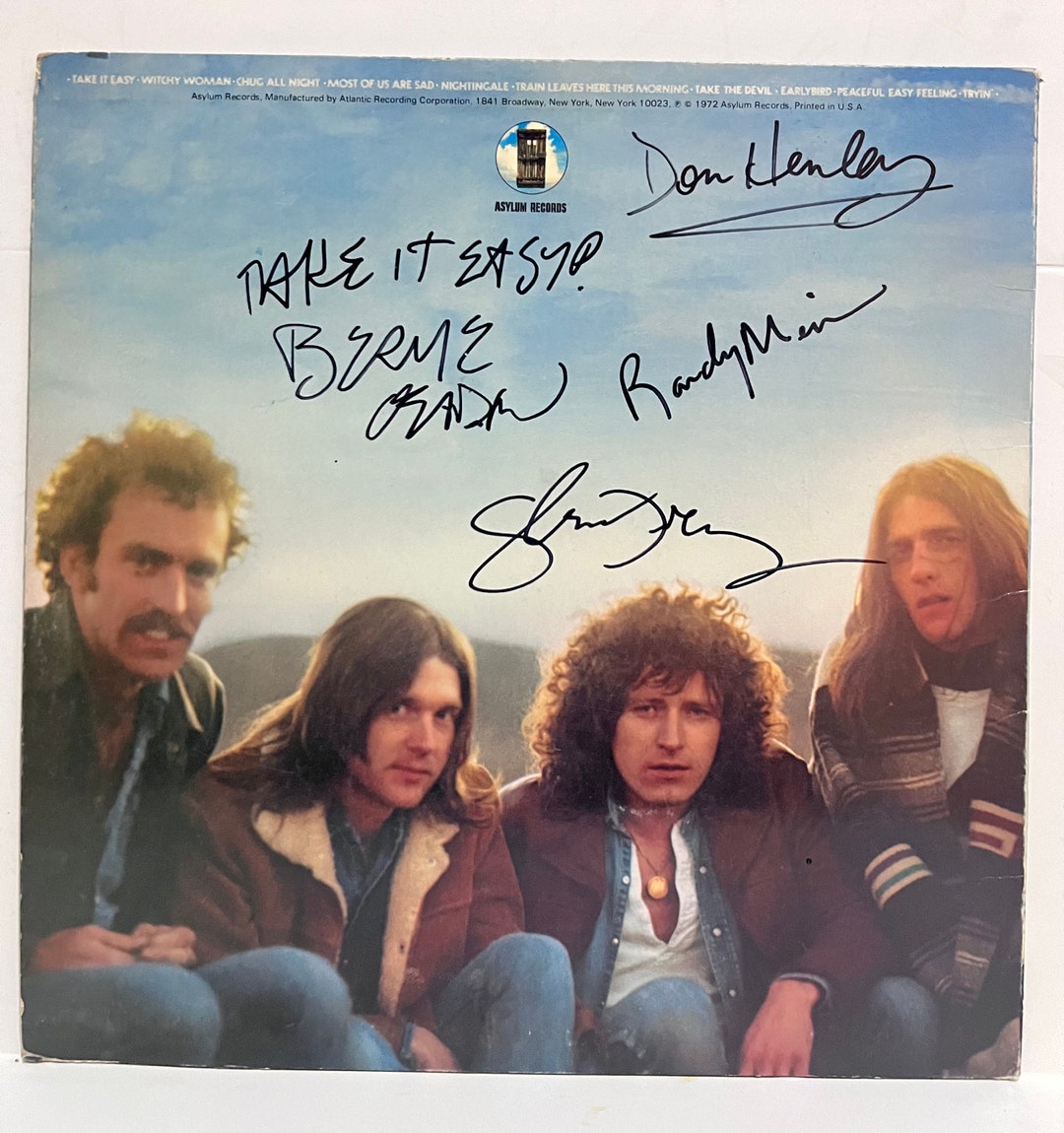 LP Album Autographed by Eagles - Etsy