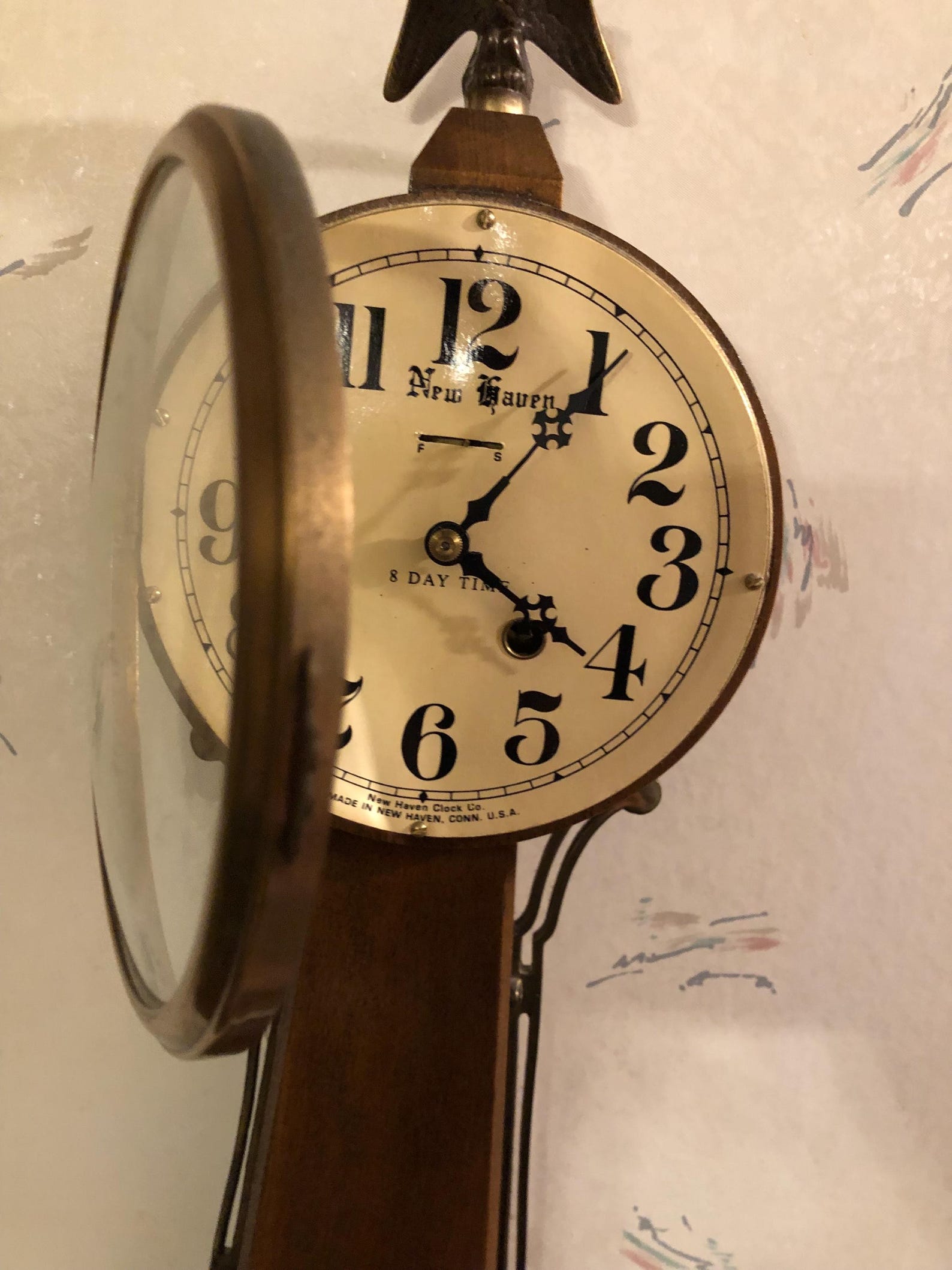 New Haven 8 Day Time Wind up Banjo Clock - Etsy