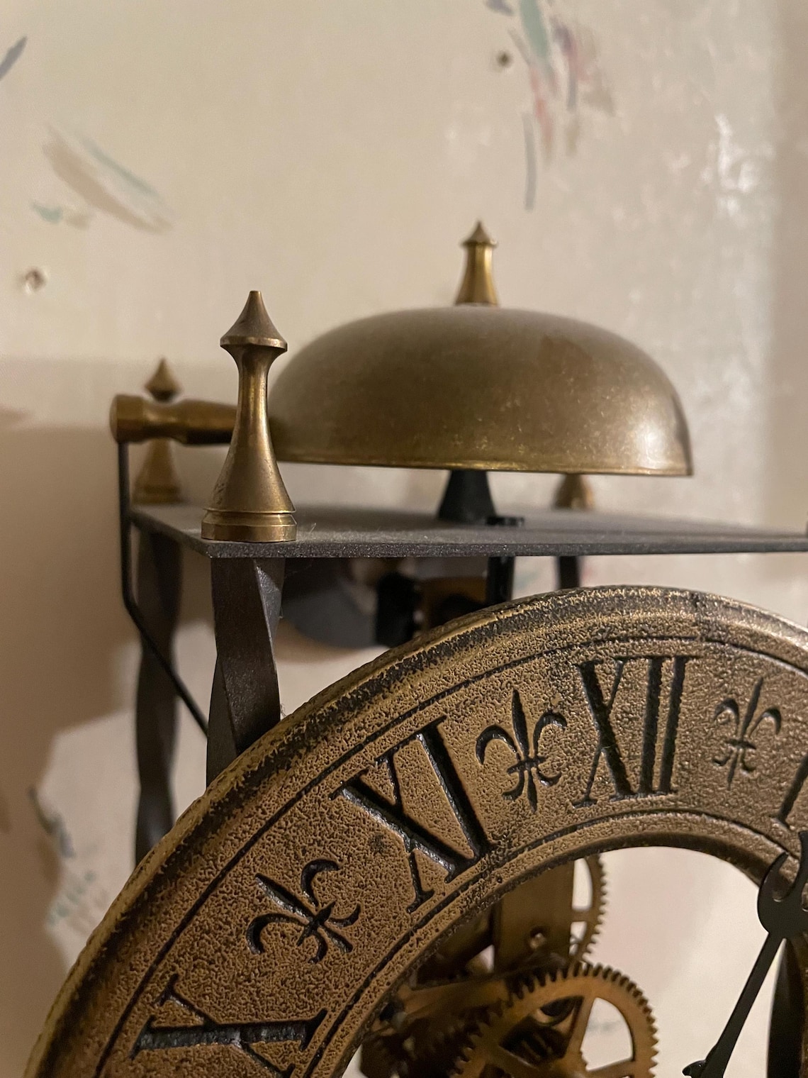 Tempus Fugit Weighted Wall Clock - Etsy