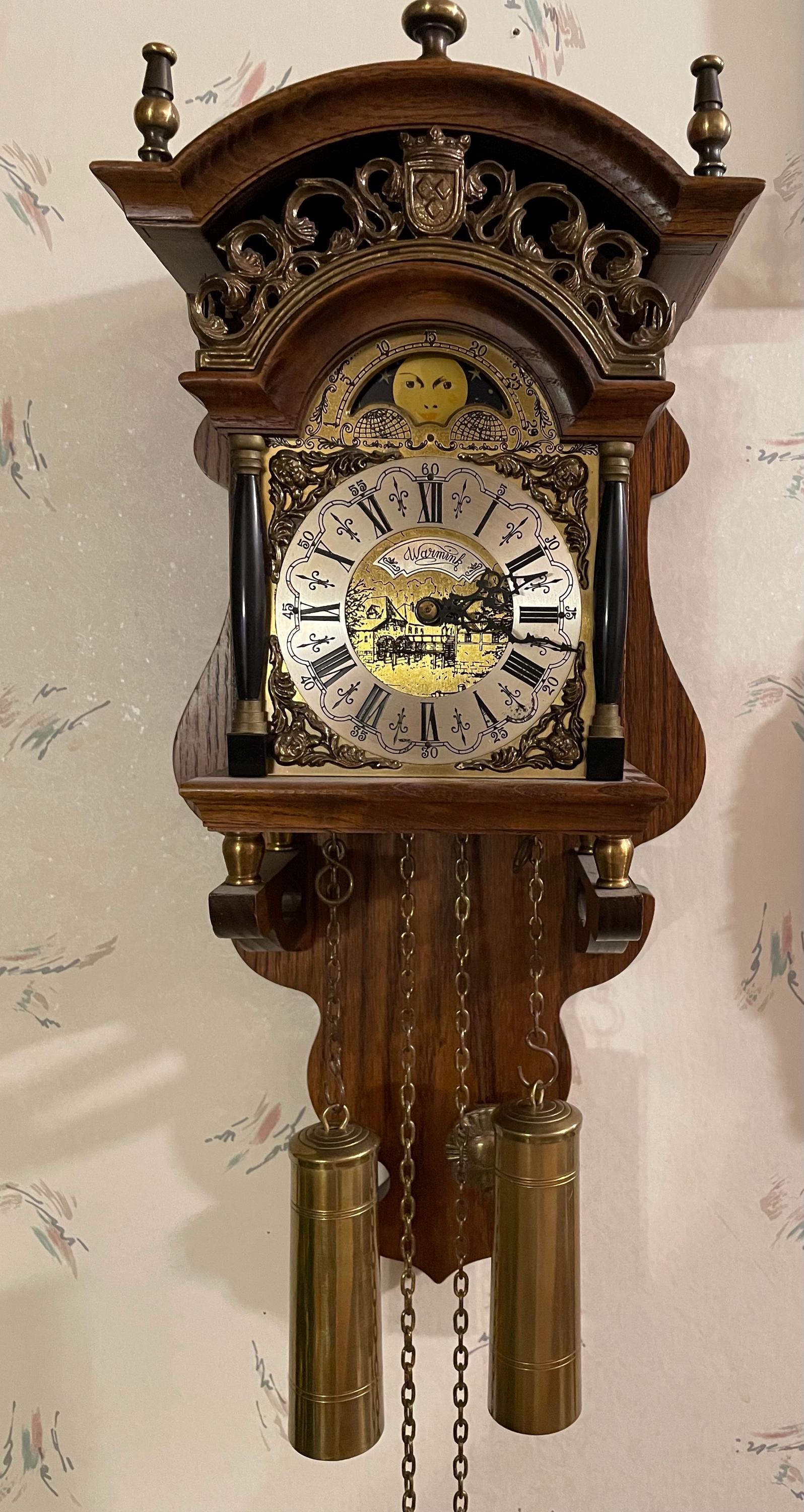 Vintage Warmink Clock - Etsy