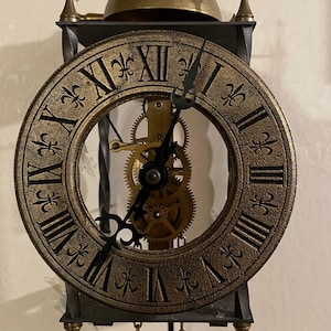 Tempus Fugit Weighted Wall Clock - Etsy