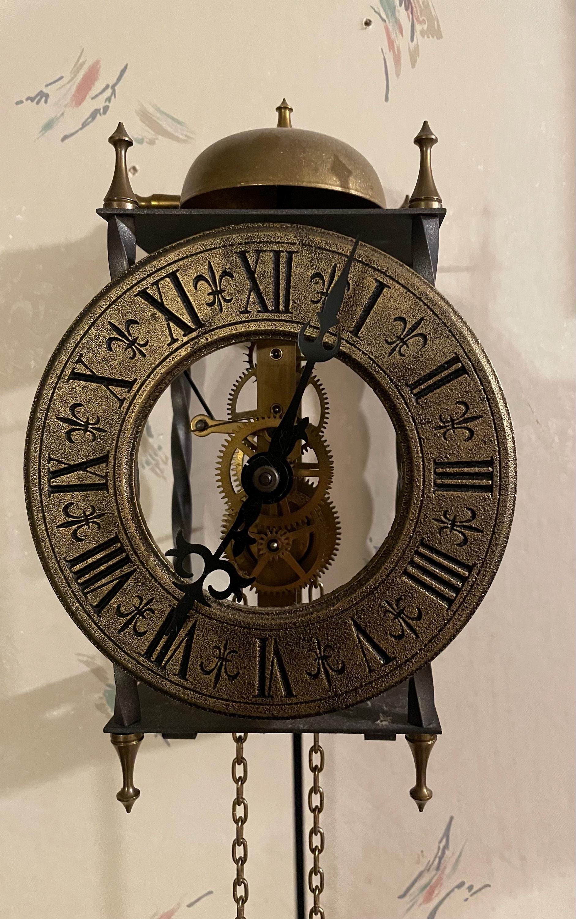 Tempus Fugit Weighted Wall Clock - Etsy