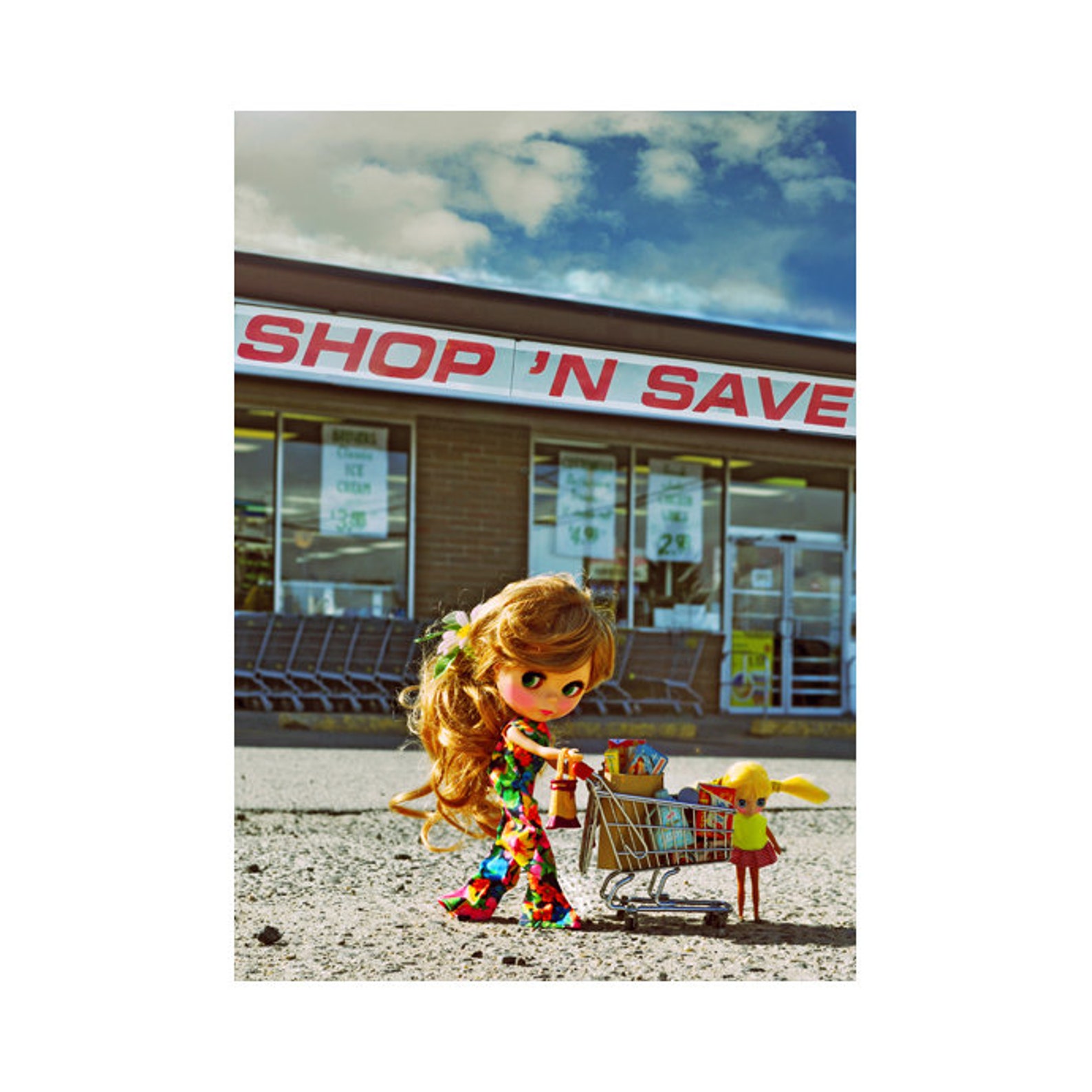 Blythe Doll Mom N Daughter Print 5 X 7 SHOP N SAVE - Etsy