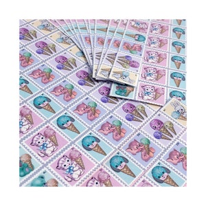 100 DECORATIVE BOOPSIE STAMP Stickers Custom Kitschy Cute - Etsy