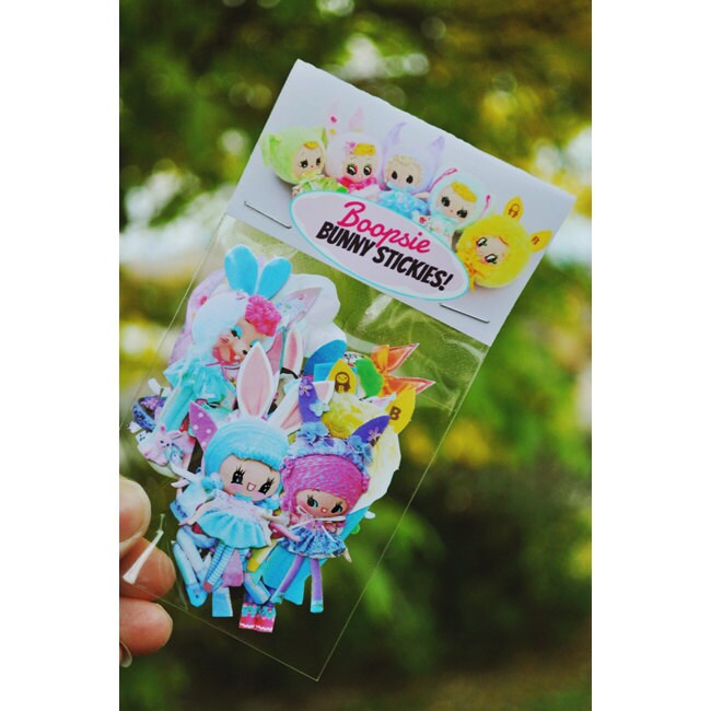 Stickers Cute Big Eye Bunny Doll Boopsiedaisy Stickers - Etsy