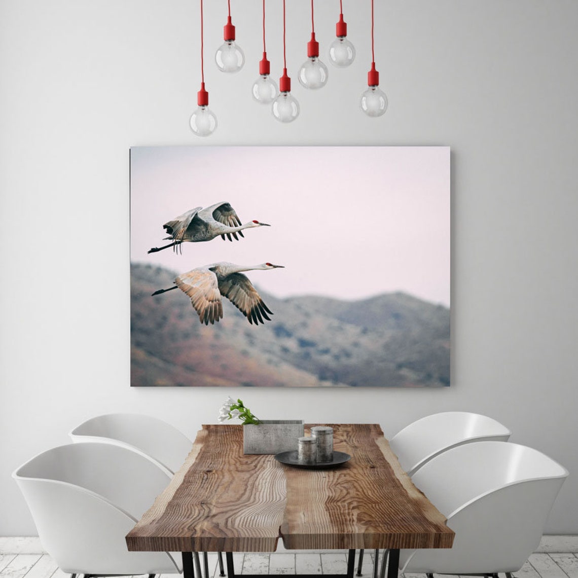 Crane Photo, Crane Print, Bird Wall Art, Sandhill Crane Art, Bird Photo ...