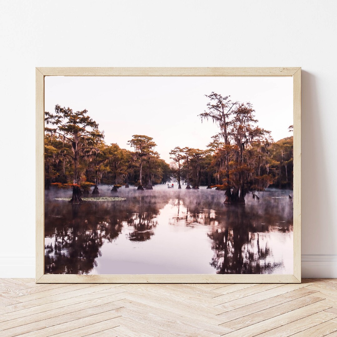 Moody Lake Photo, Cottagecore, Lake Photo, Rustic Art, Fishing Photo ...